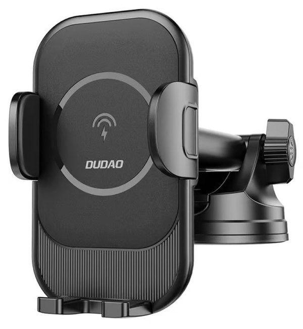 Dudao F3Pro+ Trådløs Biloplader med Sugekop. 15W. Sort
